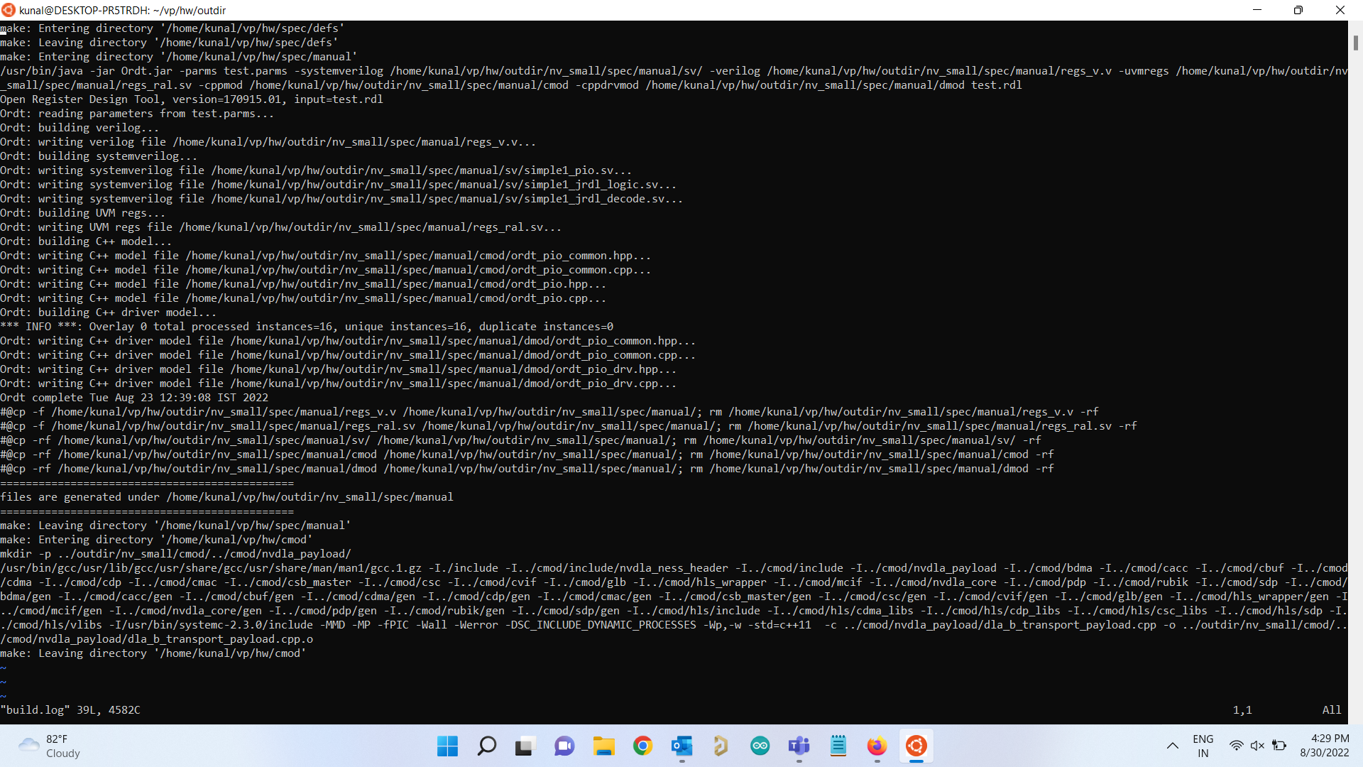 Problems installing Virtual Platform · Issue #134 · nvdla/sw · GitHub