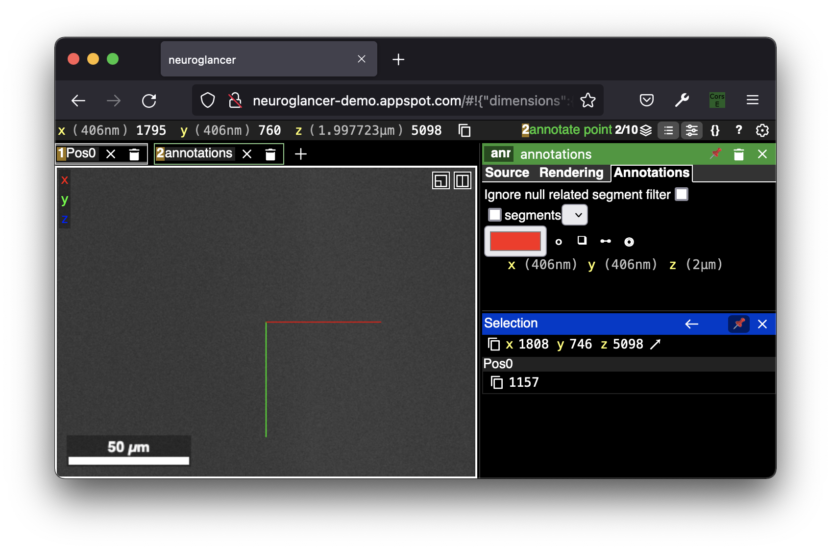 Unable to add manual annotations in FireFox on macOS · Issue #365 · google/neuroglancer · GitHub