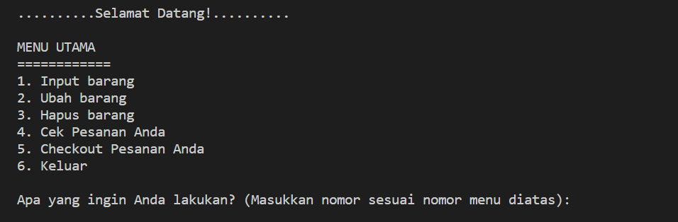 GitHub - fadliahmad/cashier-project-python