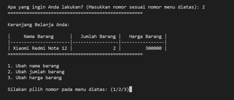 GitHub - fadliahmad/cashier-project-python