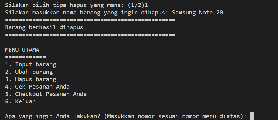 GitHub - fadliahmad/cashier-project-python