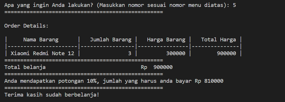 GitHub - fadliahmad/cashier-project-python