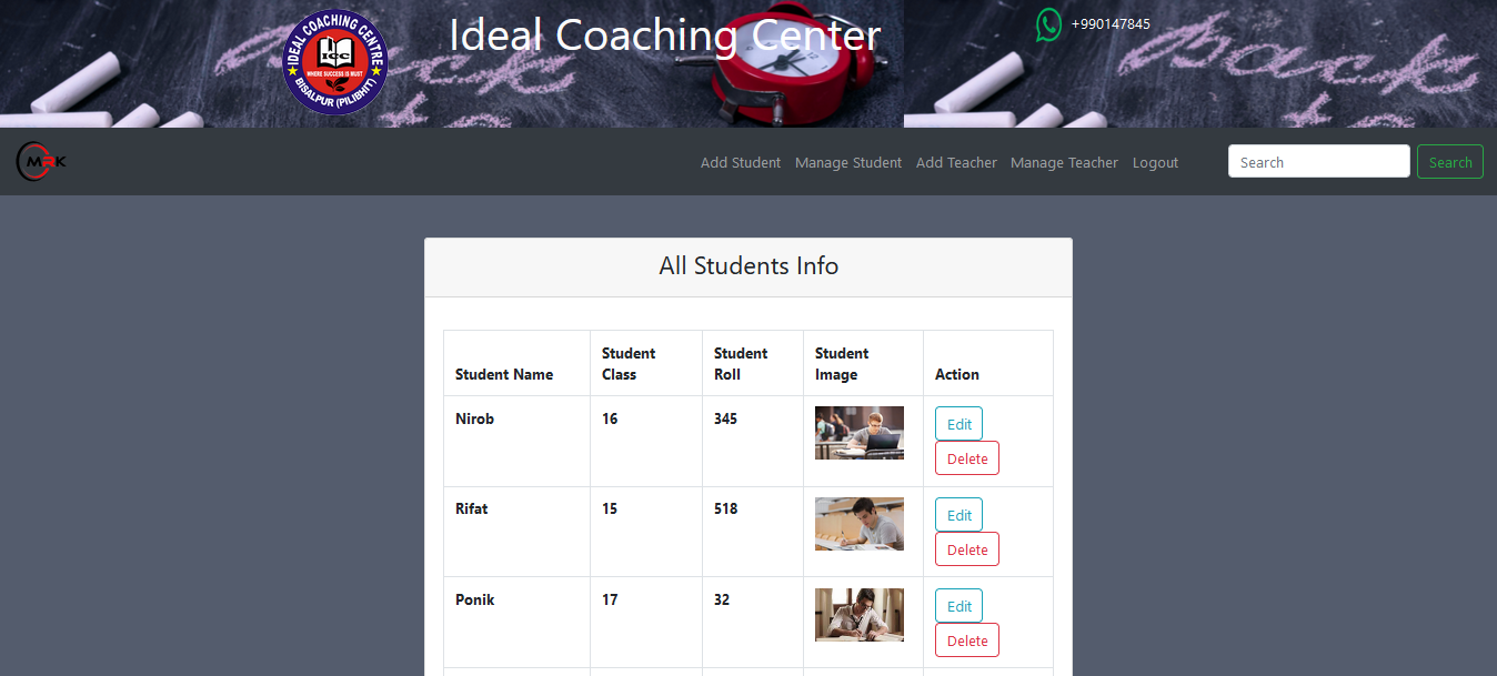 GitHub - mushahadur/Coaching-Center-Management-System-in-a-Raw-PHP: Coaching-Center-Management ...