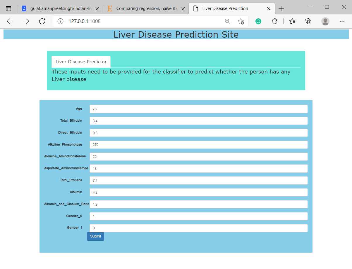 GitHub - Riyanka18/Liver-Disease-Prediction-Website