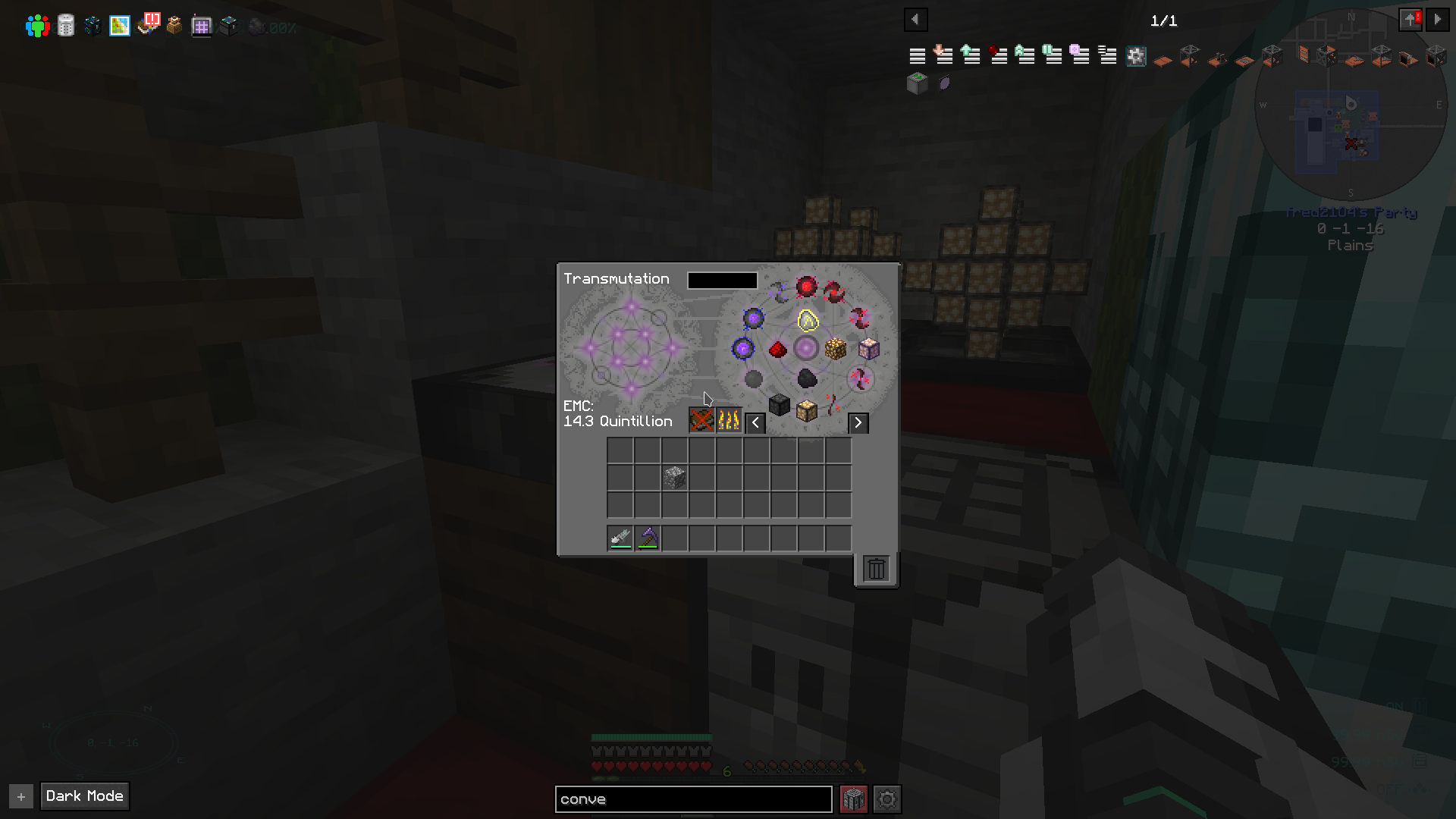 The EMC value shown is being wonky - ExtendedExchange issues - Minecraft