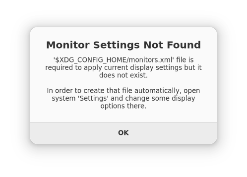 Apply current display settings does not work when using Flatpak · Issue #133 · gdm-settings/gdm ...
