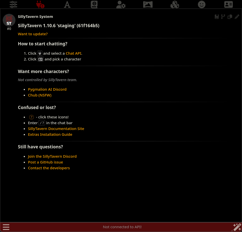 [BUG] · Issue #1251 · SillyTavern/SillyTavern · GitHub
