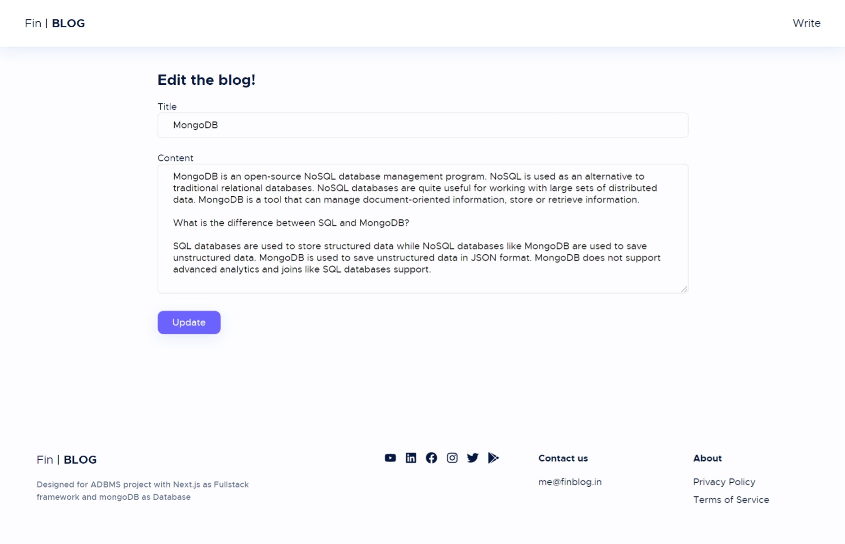 GitHub - AshishBadgujar/techblog-project