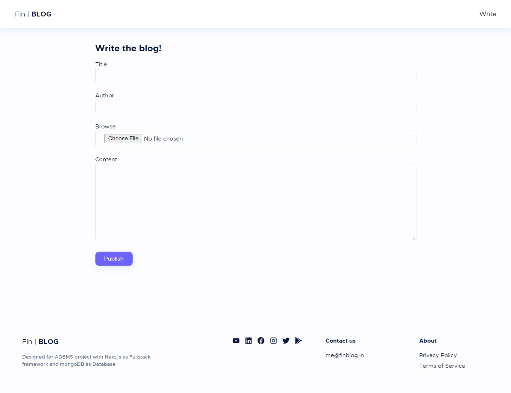 GitHub - AshishBadgujar/techblog-project