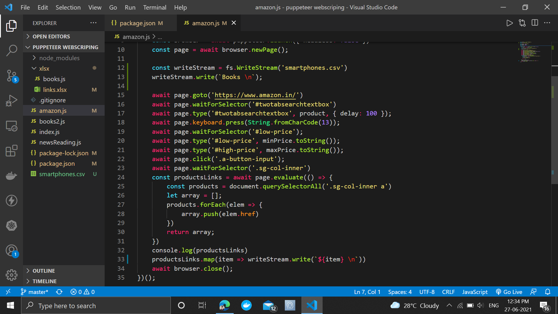 GitHub - AshishBadgujar/puppeteer-webscraping-js