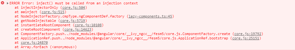 Ivy: expose component Injector for HOC · Issue #30430 · angular/angular · GitHub