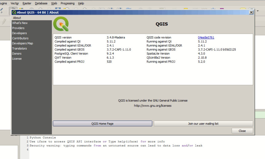 Crash when starting Python Console · Issue #32374 · qgis/QGIS · GitHub