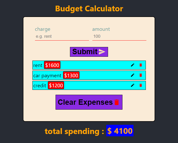 GitHub - Paleruudaykiran/budget-calculator: react app
