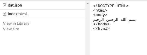 Arabic text rendered with incorrect encoding · Issue #797 · beakerbrowser/beaker · GitHub