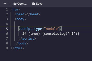 In HTML files: no javascript syntax highlighting for module scripts ...