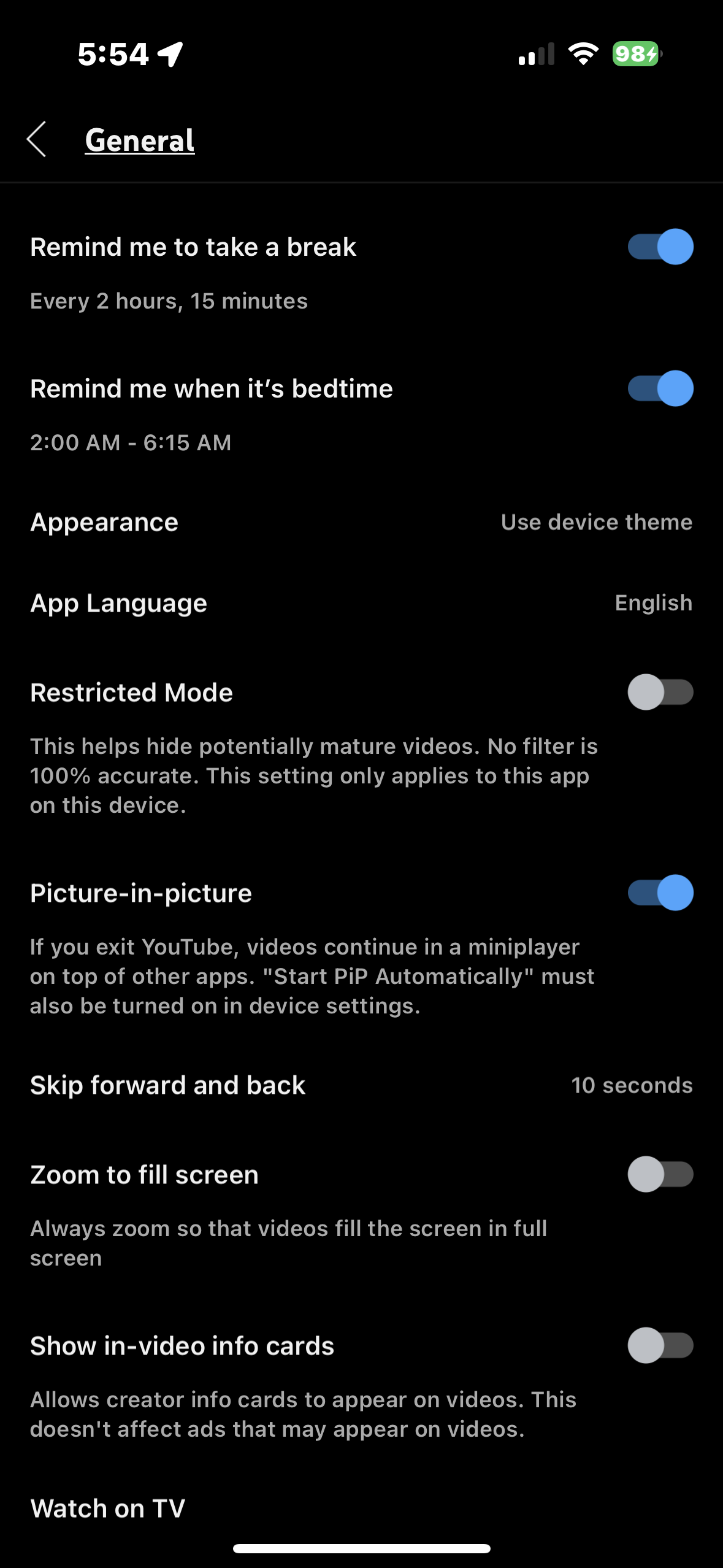 Break Timer? · Issue #946 · qnblackcat/uYouPlus · GitHub