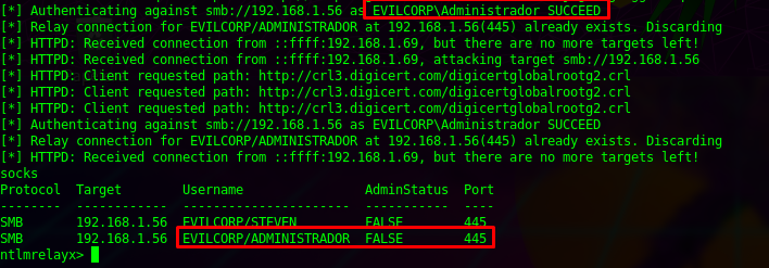 Ntlmrlayx.py shows 'SMB SessionError' and throws unhandled exception · Issue #493 · fortra ...