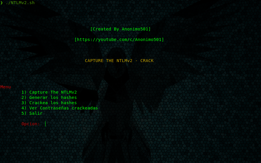 GitHub - Anonimo501/NTLMv2