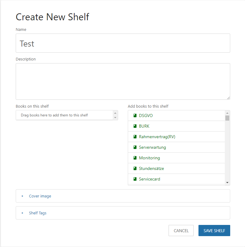 Shelf is deleting when set individual rights · Issue #2903 · BookStackApp/BookStack · GitHub