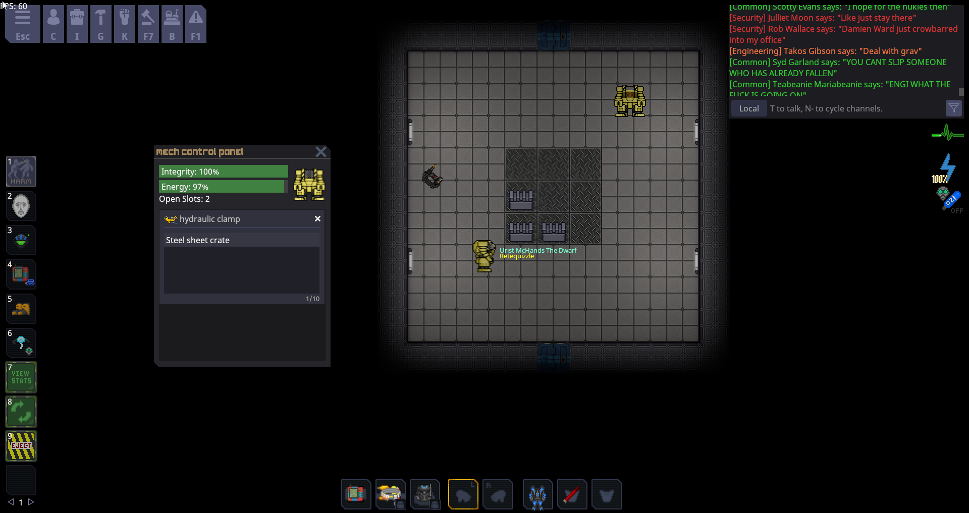 Ripley unable to pick anything up · Issue #13483 · space-wizards/space-station-14 · GitHub