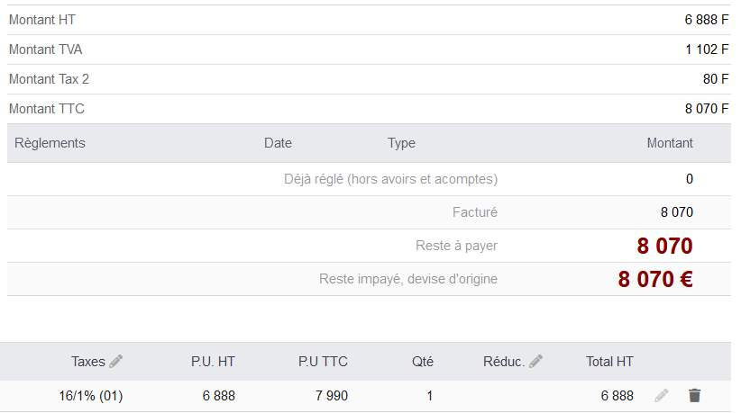 Include local taxes in unit price ttc · Issue #25145 · Dolibarr/dolibarr · GitHub