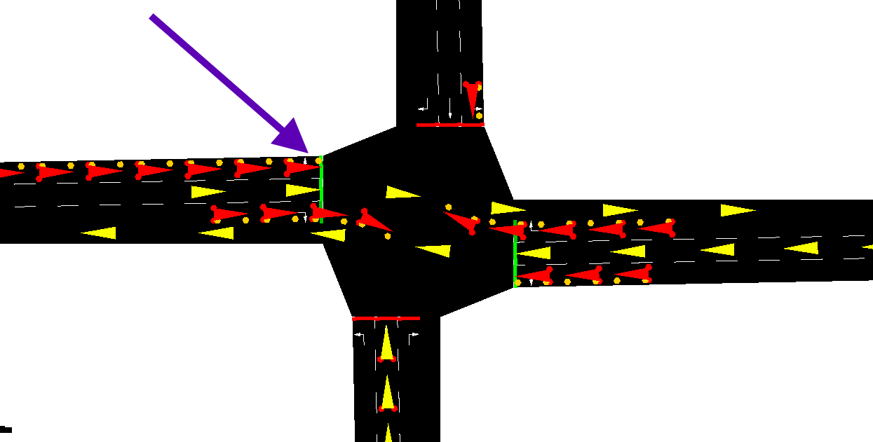 Lefthand Drive Vehicle Has Right Of Way At Intersection But Stops · Issue 4938 · Eclipse