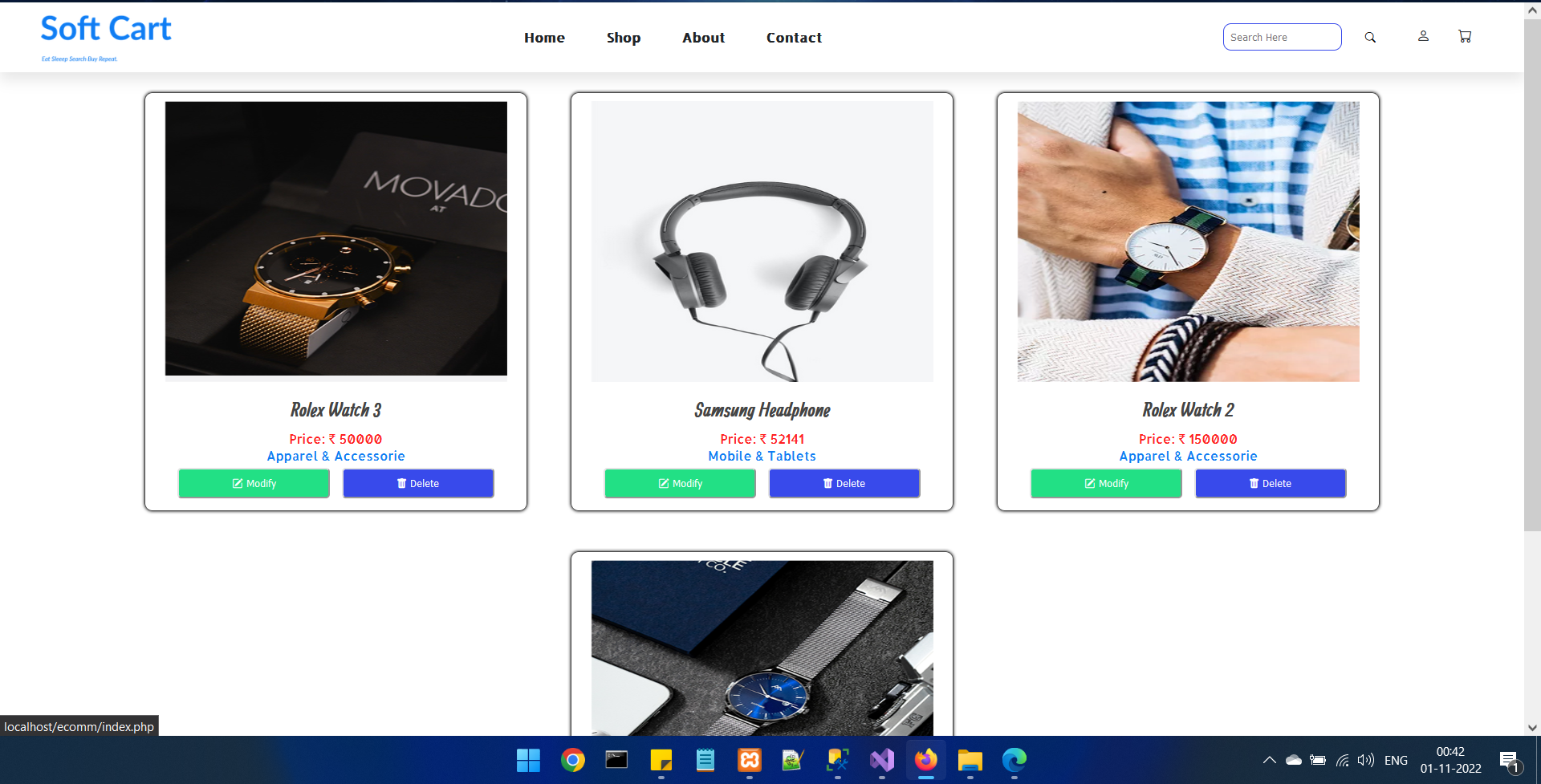 GitHub - AlphaX-001/Softcart: SoftCart is a full-fledged ecommerce application built with PHP ...