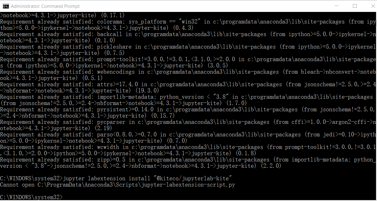 Cannot install the extention · Issue #379 · kiteco/issue-tracker · GitHub