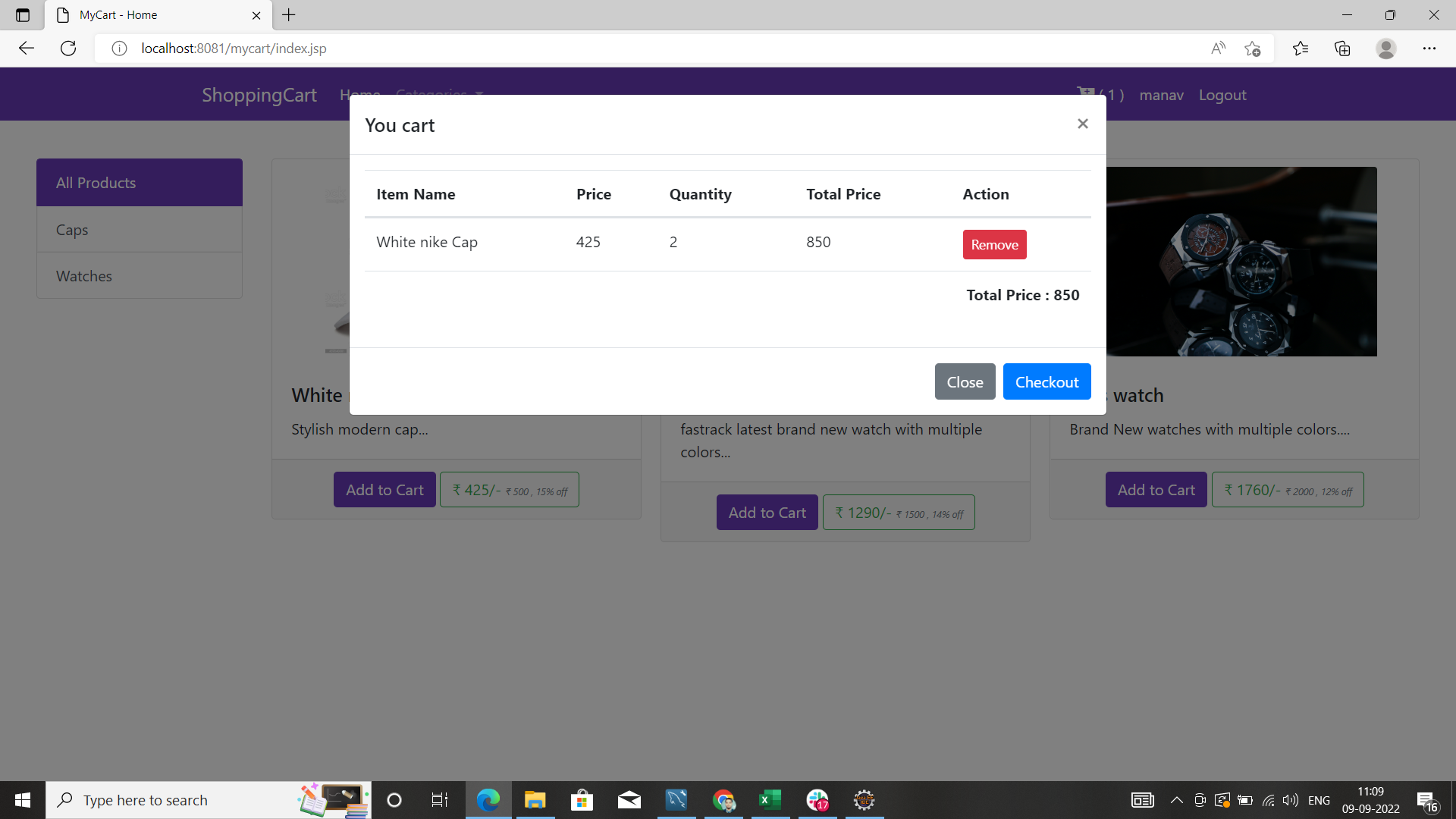 GitHub - Manvendra2002/ShoppingCart: ShoppingCart is a E-Commerce Based web Application. which ...