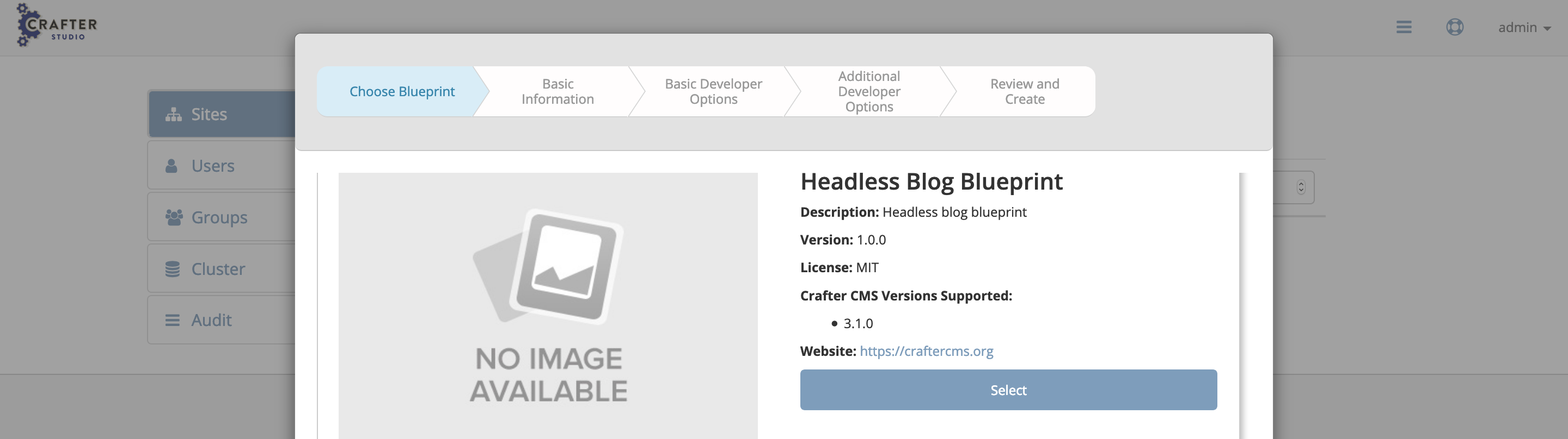 [studio] Blueprint screenshots are missing/too big · Issue #2936 · craftercms/craftercms · GitHub