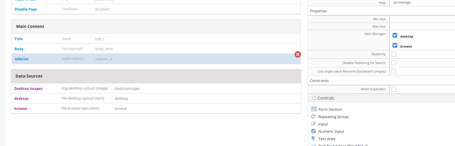 [studio-ui] Item selector bound to File Browse and File Uploaded From Desktop displays a wrong ...