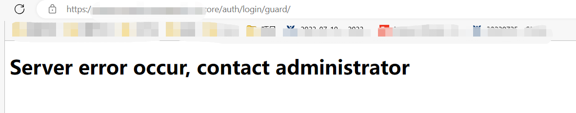 [bug] 在访问jumpserver 认证后，server Error Occur Contact Administrator · Issue 11432 · Jumpserver