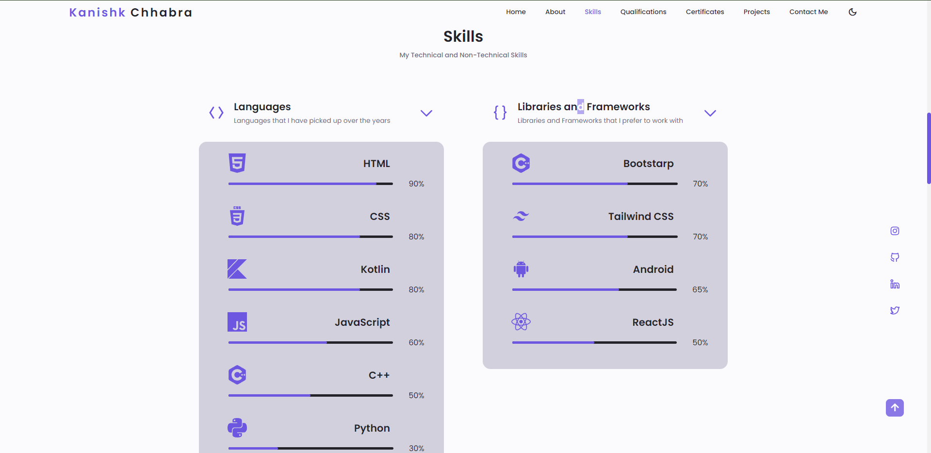 GitHub - mrkc2303/Personal-Portfolio