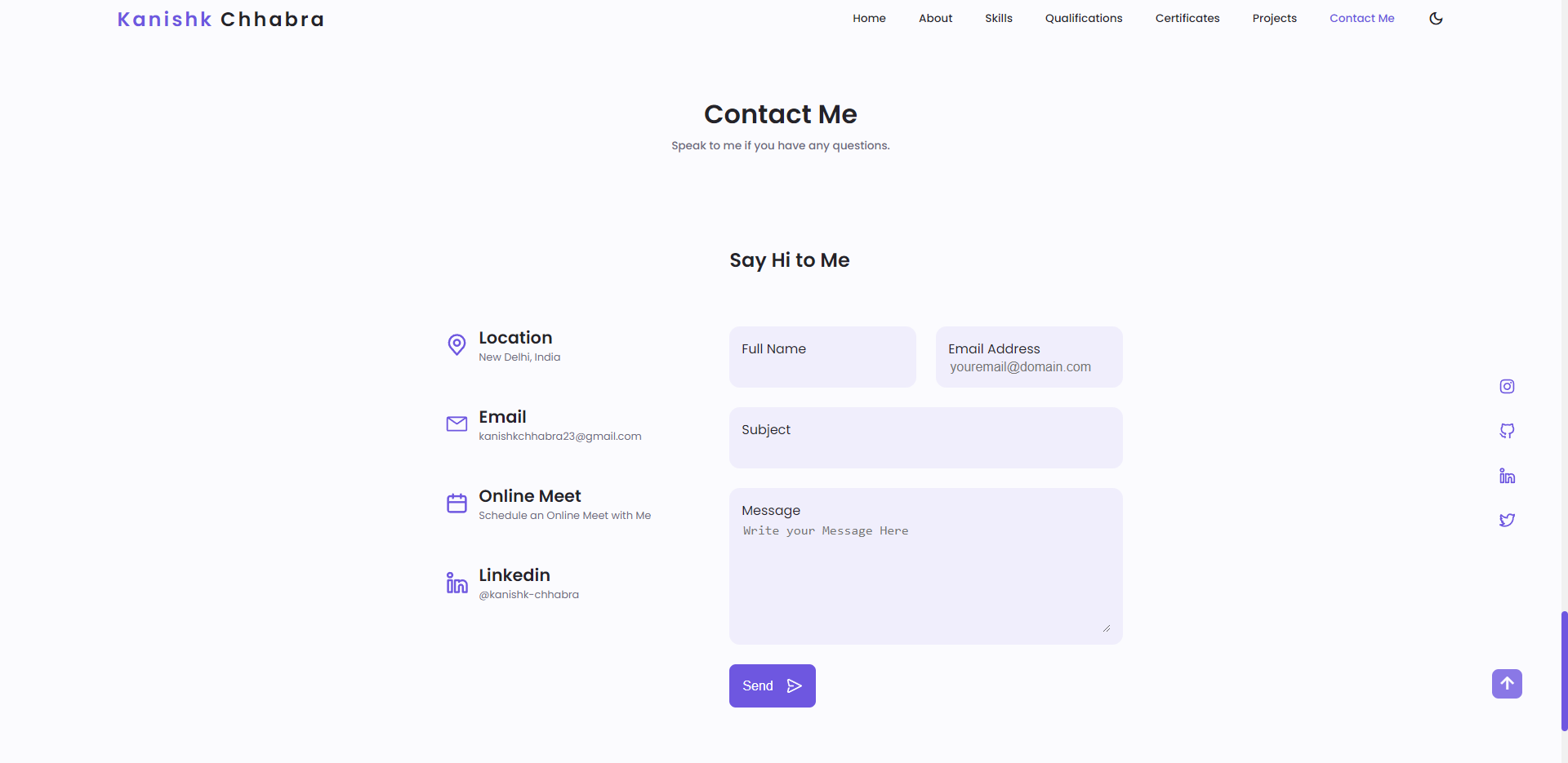 GitHub - mrkc2303/Personal-Portfolio