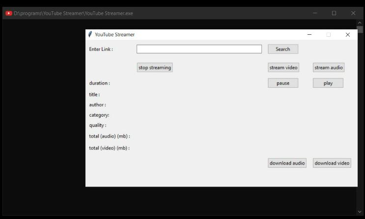 GitHub - akhilrajs/YouTube-Streamer-Downloader: this can be used to