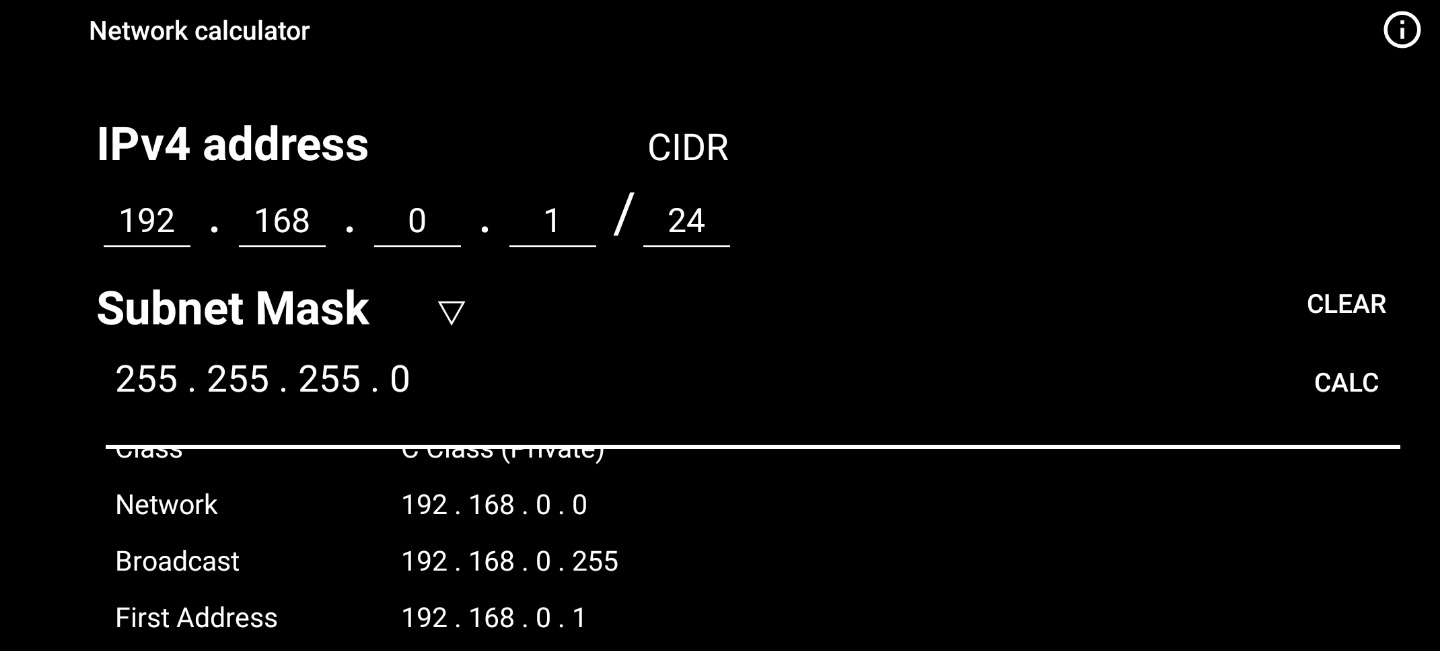 GitHub - yunhes45/NetworkCalculator: NetworkCalculator