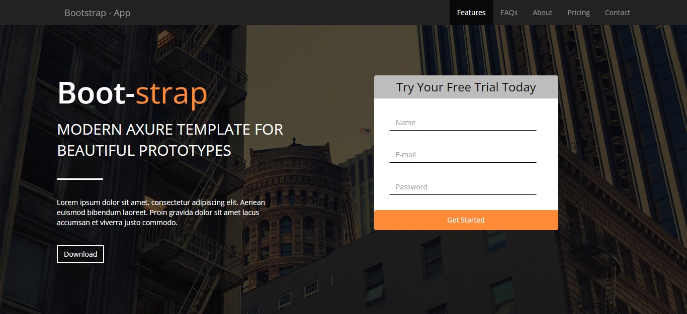 GitHub - karimaltbal/AXURE-TEMPLATE: One of the simple projects that I ...