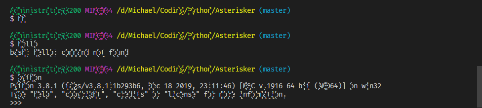 Terminal characters collapsed · Issue #119174 · microsoft/vscode · GitHub