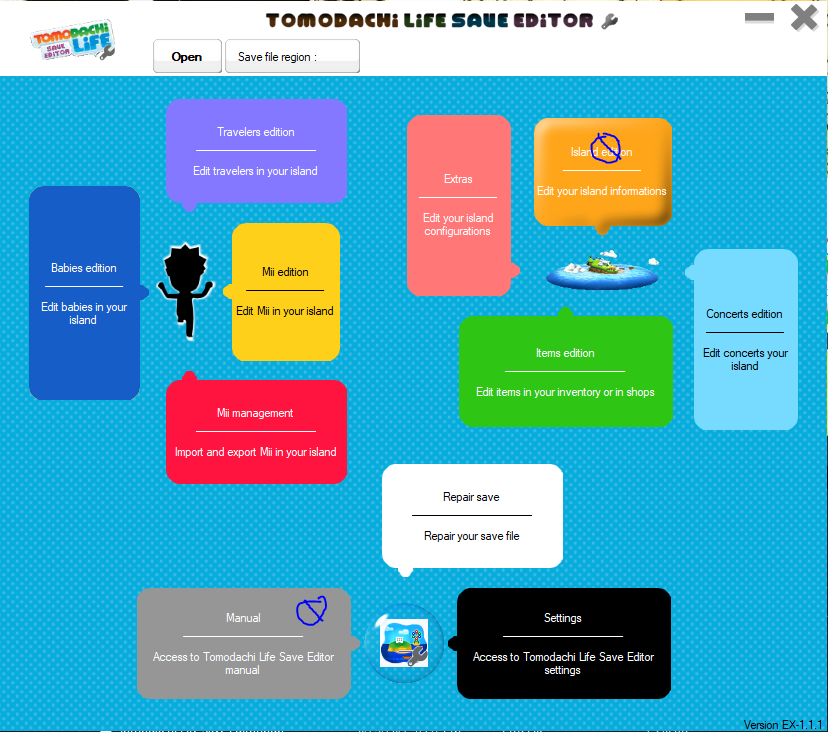 cannot open interaction on EX · Issue #130 · Brionjv/Tomodachi-Life-Save-Editor · GitHub