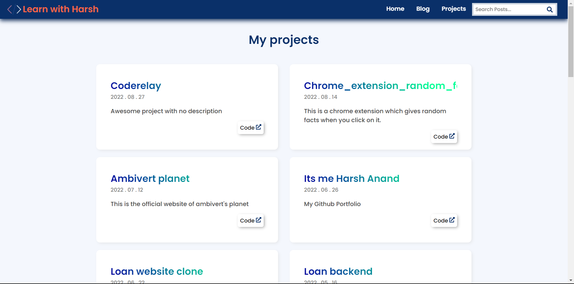 Edit the CSS of project card · Issue #1 · its-me-Harsh-Anand/portfolio-and-blog · GitHub