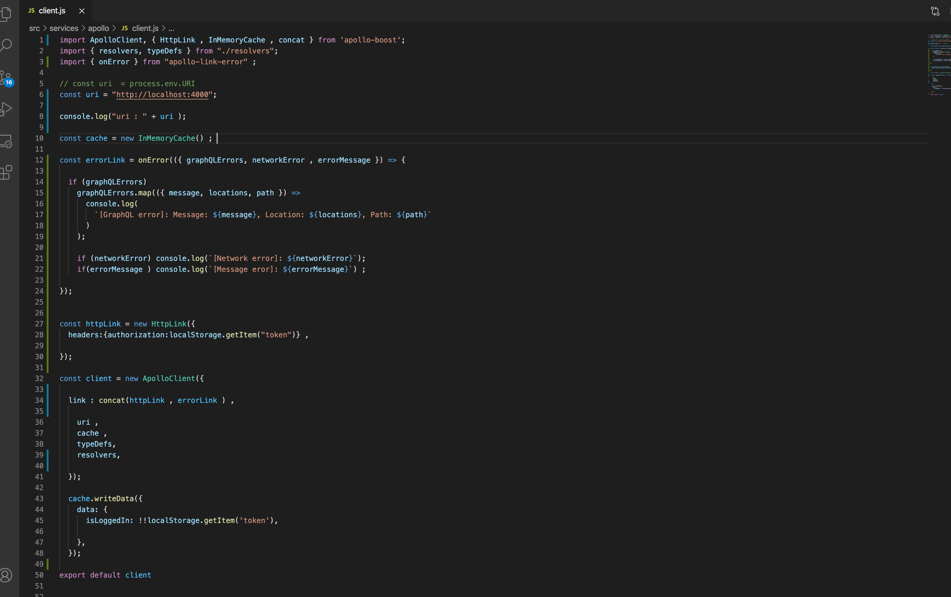 Apollo-Client Error when i pass a wrong password for login. · Issue #6835 · apollographql/apollo ...