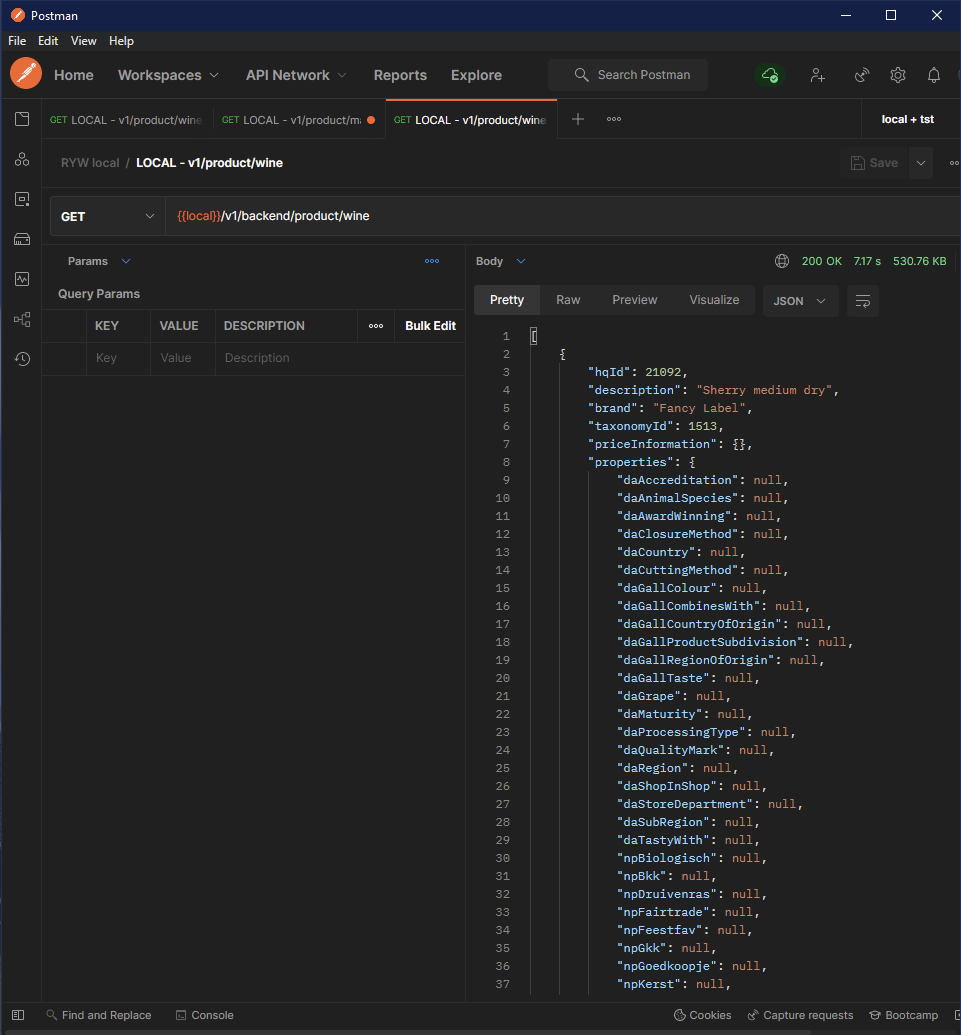Feature: Make 'send' request button placement configurable to be either ...