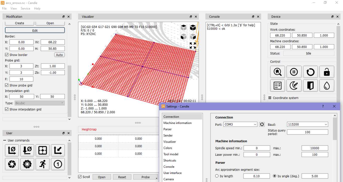Candle Heightmap Probing Not Working · Issue #862 · bdring/Grbl_Esp32 · GitHub
