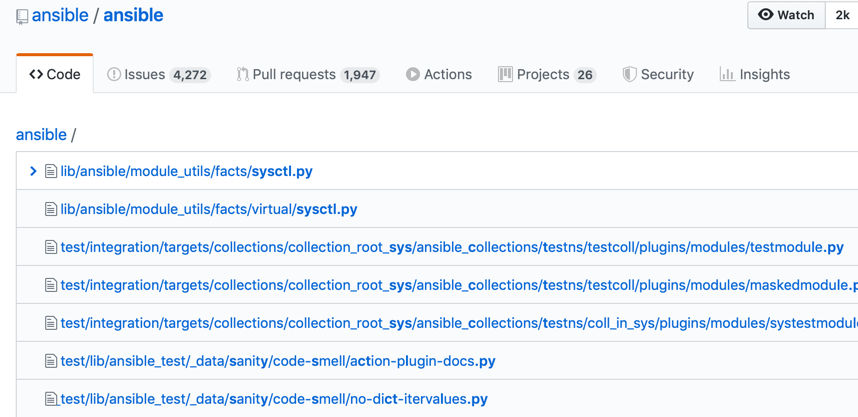 ERROR! couldn't resolve module/action 'sysctl' · Issue #68416 · ansible/ansible · GitHub