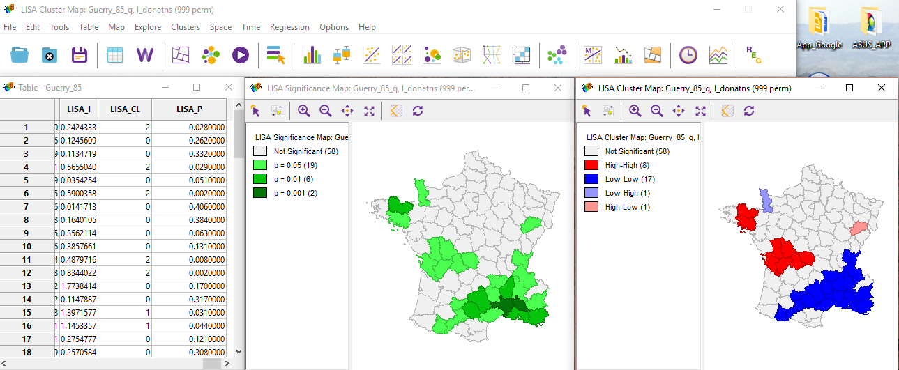 Differences in tutorial Local Spatial Autocorrelation (1) · Issue #1403 · GeoDaCenter/geoda · GitHub