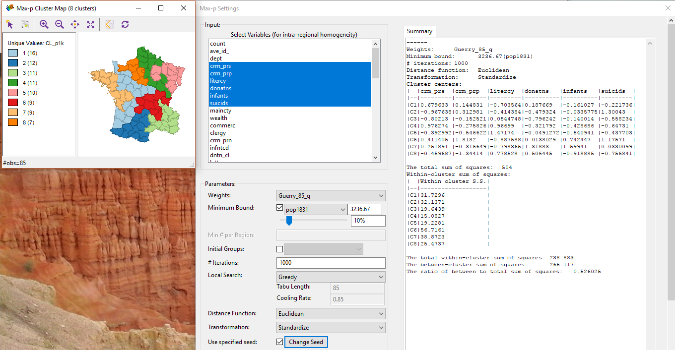 Max-p region problem results · Issue #1446 · GeoDaCenter/geoda · GitHub