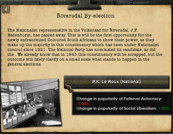 Saf Riversdal By Elections Wrong Response And Missing Text · Issue 10017 · Kaiserreich