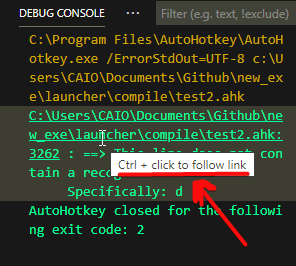 What the shortcut to jump to error line shown in debug console? · Issue #121976 · microsoft ...