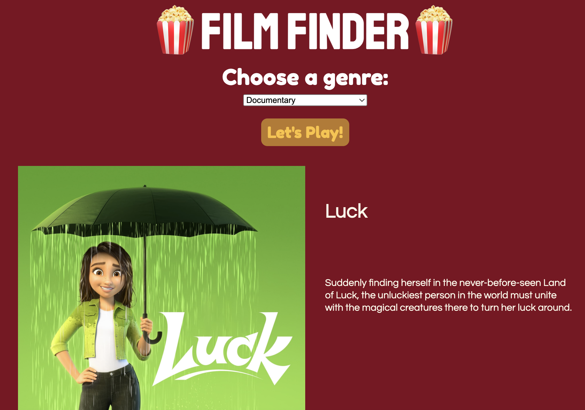 GitHub - Chaffexd/MovieFinder