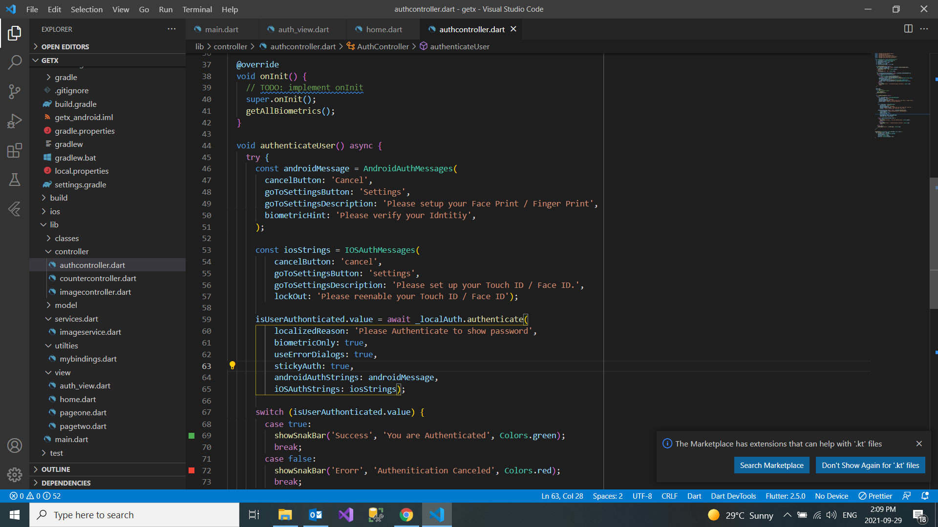 Android Face ID Issue · Issue #90955 · flutter/flutter · GitHub